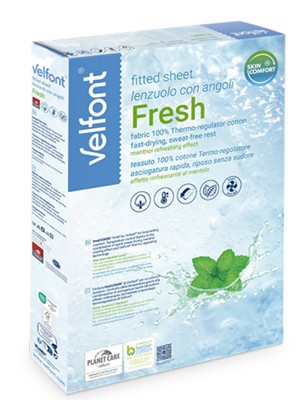 FRESH termoregulační prostěradlo BAVLNA OUTLAST® - Velfont